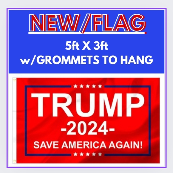 None | Other | Newflag5 Ft X 3 Ft Trump 224 | Poshmark